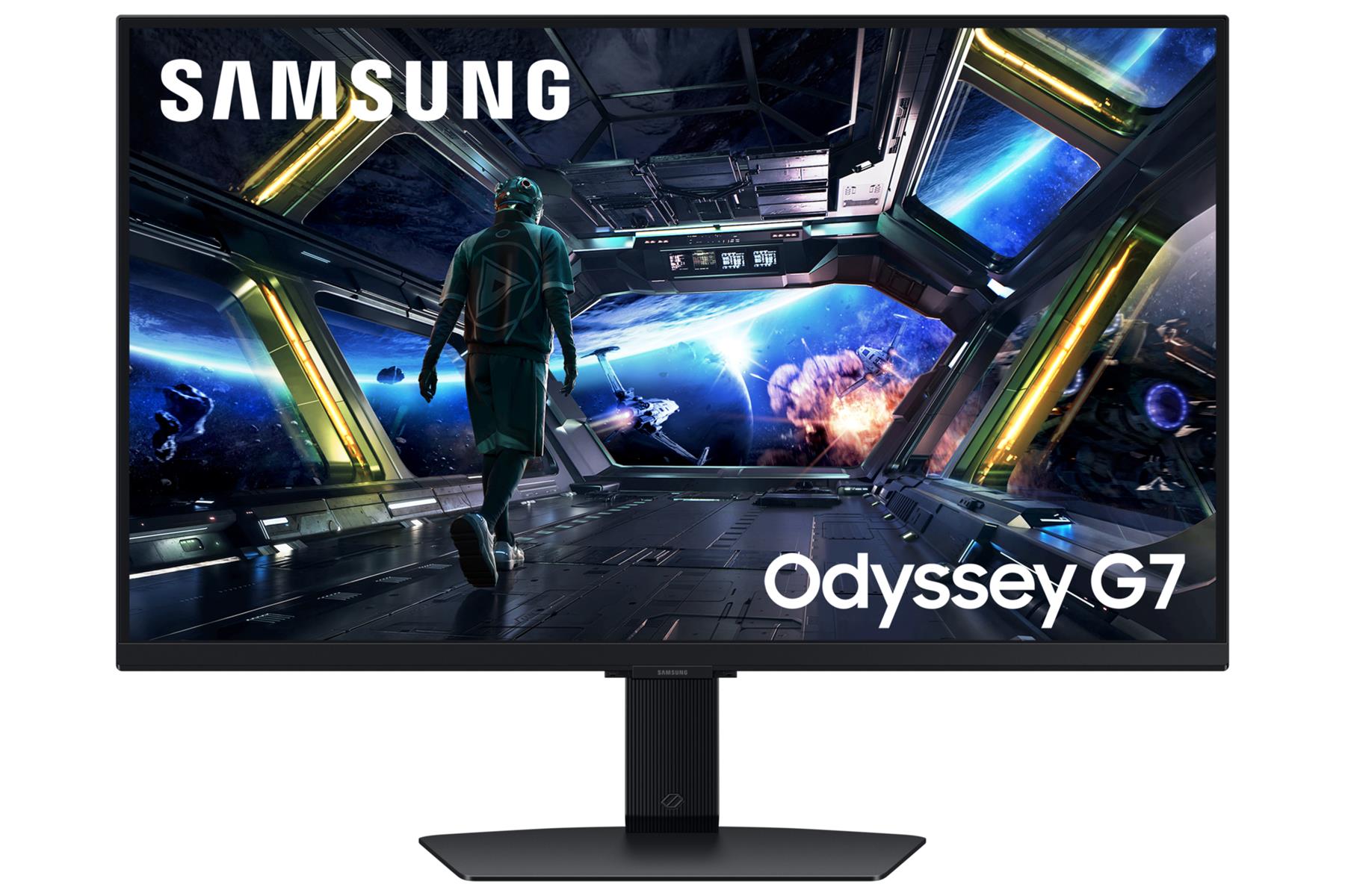 Samsung Odyssey G7 27 Inch 144Hz 4K UHD Gaming Monitor - Black ...